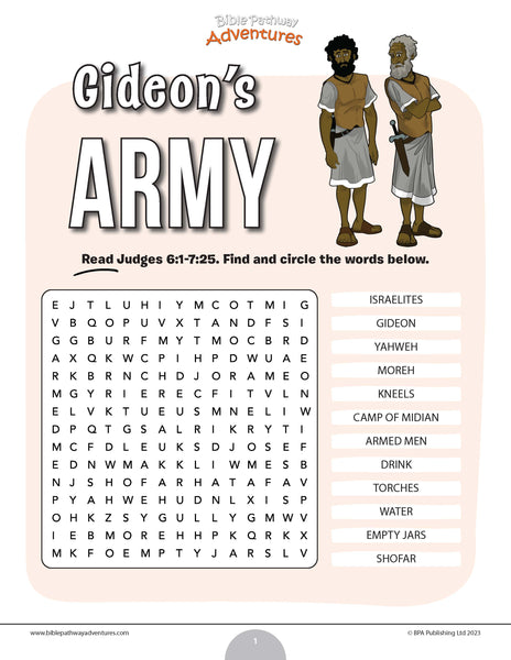 gideon's army scripture